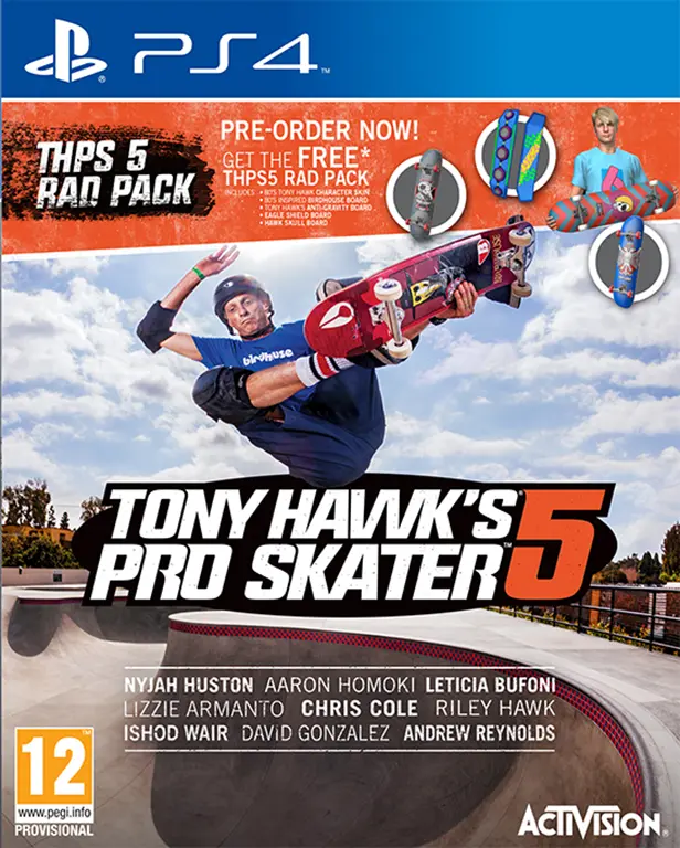 Sony PS PS4 Tony Hawk World 2015 (6604)