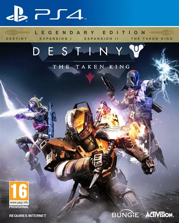 Sony PS
PS4 DESTINY THE TAKEN KING LEGENDARY EDITION VANGUARD (87471EM)