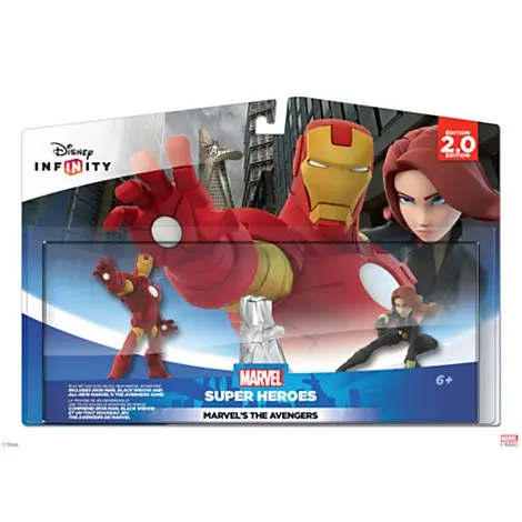Disney Infinity Infinity 2.0 Playset Pack Super Heroes (Iron Man + Black Widow + Playset Piece) (IQAY000007)