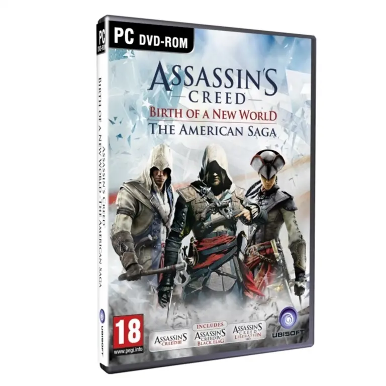 PC Assassins Creed American Saga (AC3 + AC3 Liberation + AC4 Black Flag)