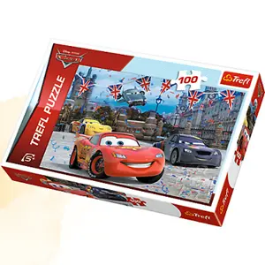 Trefl Trefl puzzle 100 - Race in London/ Disney Cars (16295)