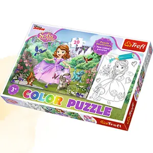 Trefl Trefl puzzle 20 color - Sofia among the trees/ Sofia the first (36515)