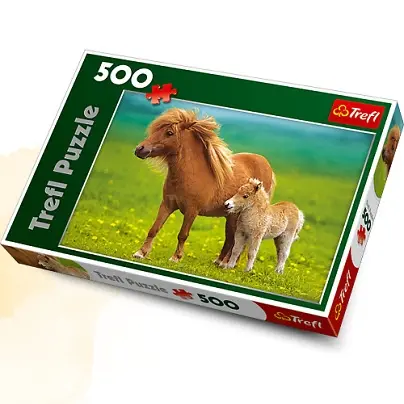 Trefl TREFL PUZZLE 500 PONIES ON A MEADOW / TREFL (37144)