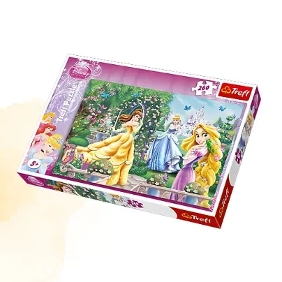 Trefl TREFL PUZZLE 260 A WALK BEFORE THE BALL / DISNEY PRINCESS (13141)