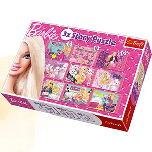 Trefl Trefl puzzle 3x story - Barbie (90309)