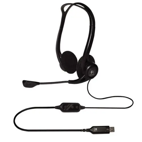 Logitech Slušalice PC 960 Stereo Headset USB OEM (981-000100)
