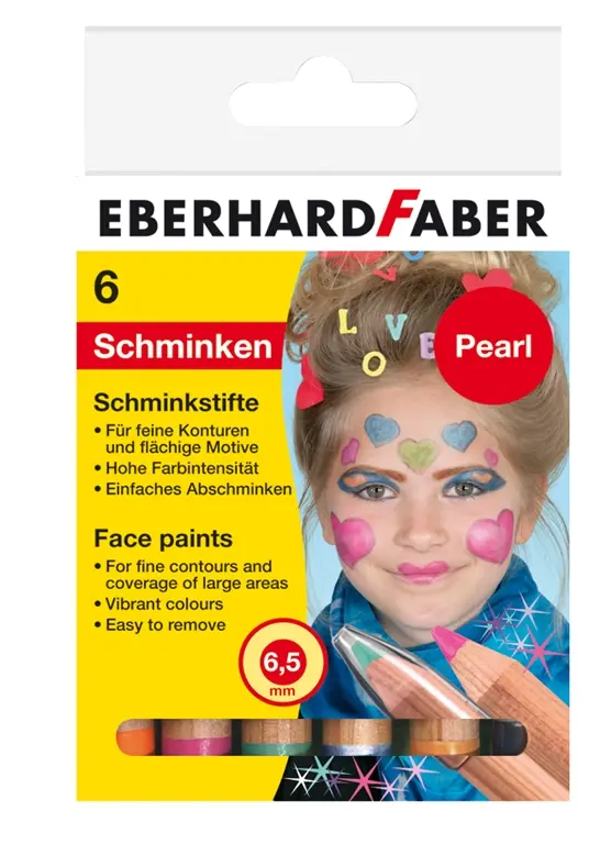 Faber Castell
EBERHARD FABER BOJE ZA LICE 1/6 PEARL 579103