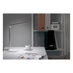 Bright Star LED stona lampa - srebrna 6W (IM892)