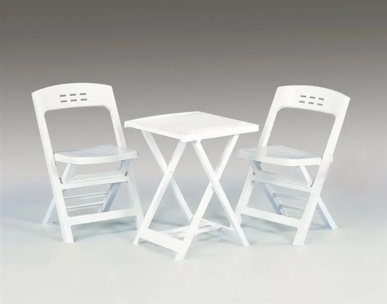 Baštenski set - Sto + 2 stolice plastični