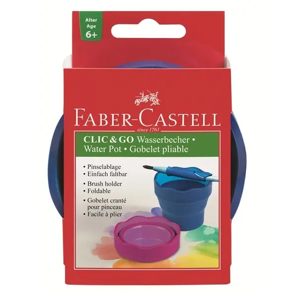 Faber Castell čaša Clic&Go Plava (181510)