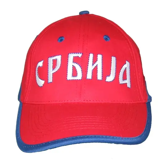 Top Cap Kačket Srbija crveno - plavi grb