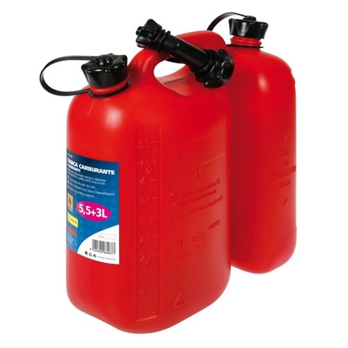 Dupli kanister za gorivo 5,5L + 3L - PVC