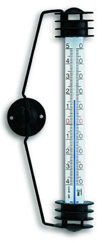 Termometar prozorski crni/beli