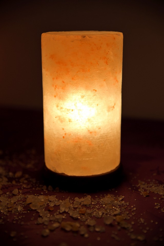 Lampa od himalajske soli CILINDAR