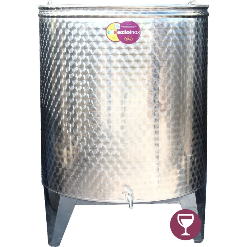 Bure za vino EZIO INOX 680L