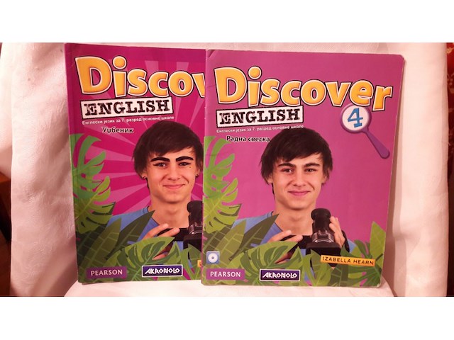Discover 4 engleski jezik za 7 razred Pearson ima cd