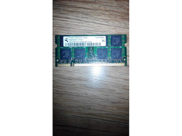 HP Compaq NC6400 ram memorija 1Gb ddr2