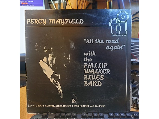 Percy Mayfield With The Phillip Walker Blues Band , LP