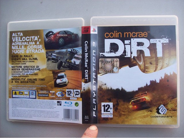 ps3 blu-ray igrica colin mcrae DIRT