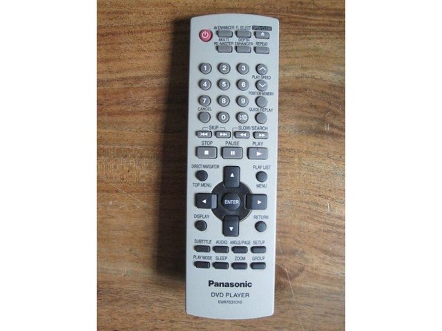 Panasonic EUR7631010 - daljinski upravljač za DVD