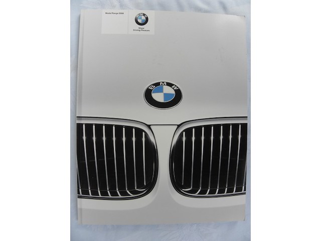 Prospekt BMW M0del Range 2008,izguzvan i ostecen