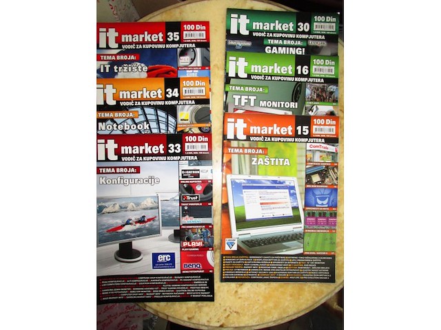 (N142.01) Šest broja časopisa ITmarket