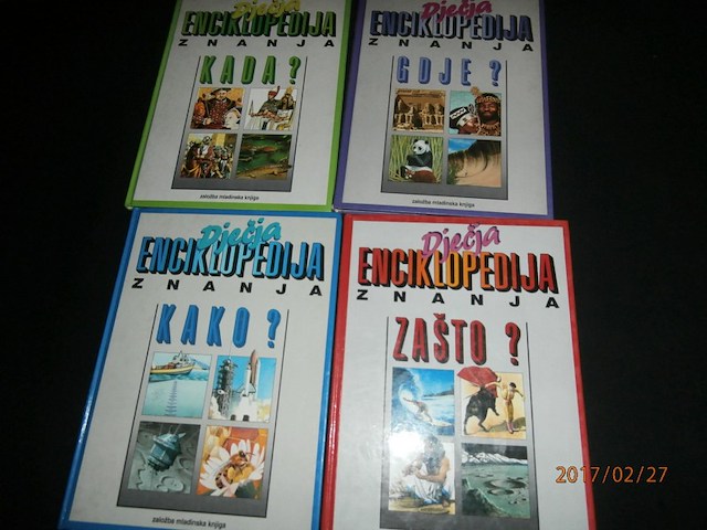 DJEČJA ENCIKLOPEDIJA ZNANJA 1-4