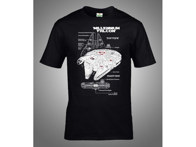 Majica Millenium Falcon