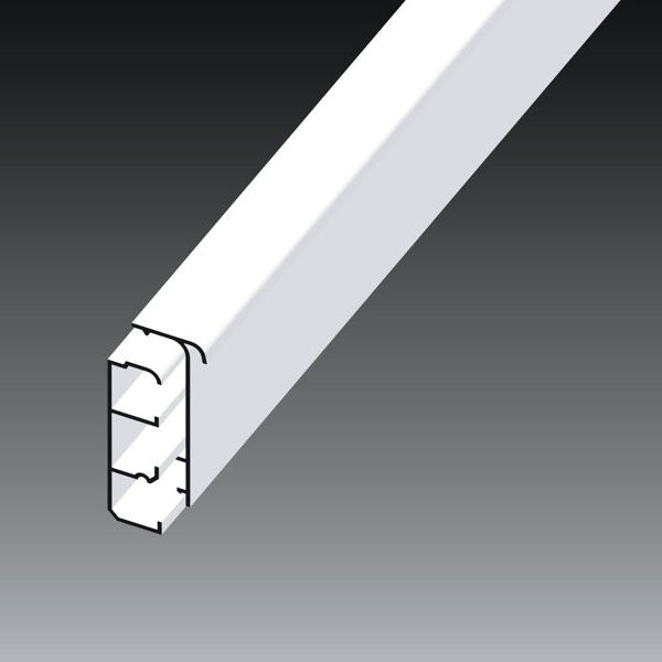 80x25mm KANAL podna lajsna Kopos LPK sa poklopcem, 3 segmenta, IP30, samogasiva