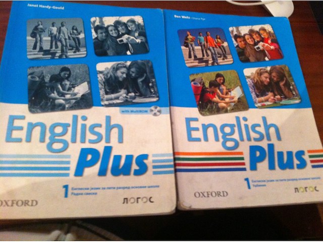 English Plus 1 LOGOS knjiga + radna sveska