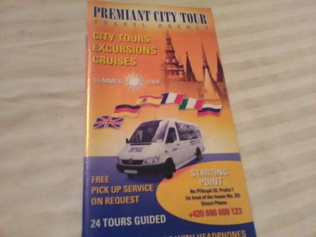 KATALOG PUTOVANJA..TRAVEL AGENCY PRAG