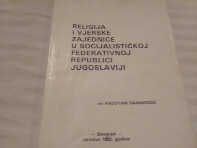 RELIGIJA I VERSKE ZAJEDNICE U SFRJ