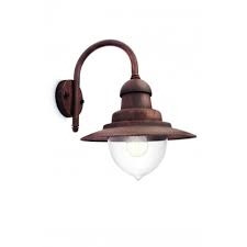 Raindrop wall lantern iron 1x60W 230V