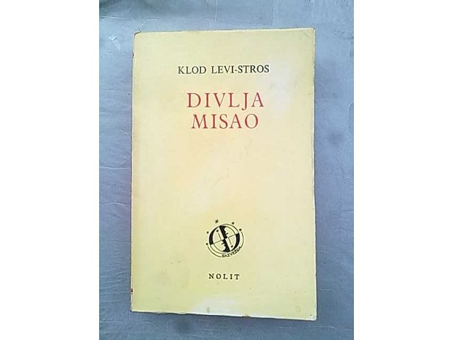 Divlja misao-Klod Levi-Stros