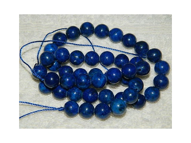 Niza od lapis lazuli  Dimenzija perli 8 mm