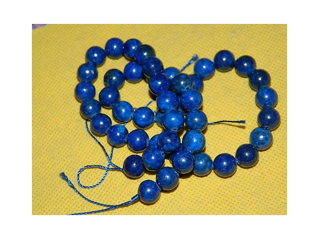 Niza od lapis lazuli  Dimenzija perli 8 mm