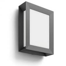 Karp 4000K wall lantern anthracite 1x6W