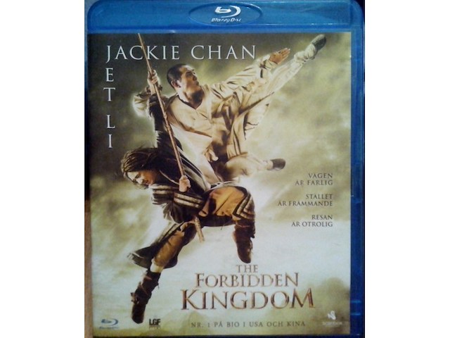 JACKIE CHAN - The FORBIDDEN KINGDOM Blue-ray disc