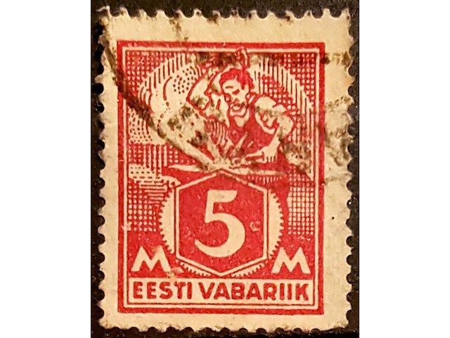 kt965a, 10.04.1922 Eesti Mi37(-o-)1/8