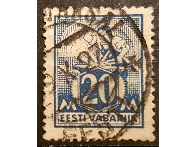 kt965v,22.04.1925 Eesti Mi59(-o-)1/3