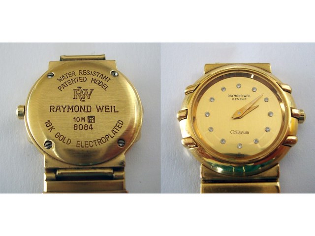 +++ Raymond Weil - ženski sat / pozlata 18k +++