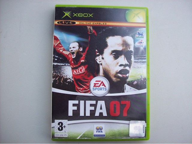 FIFA 07  Xbox kutija za disk