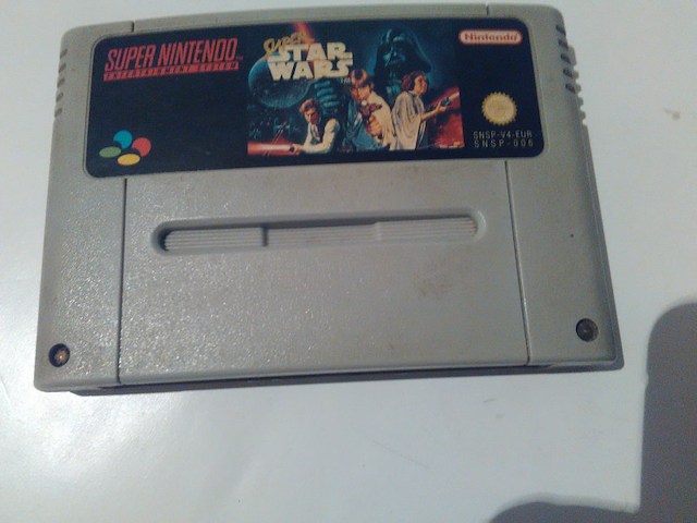 nintendo snes k super star wars isprsa slika