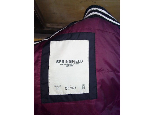 SPRINGFIELD BOMBER JACKET