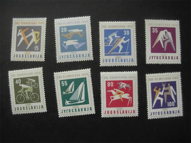 OLIMPIJADA RIM 1960 - Cisto