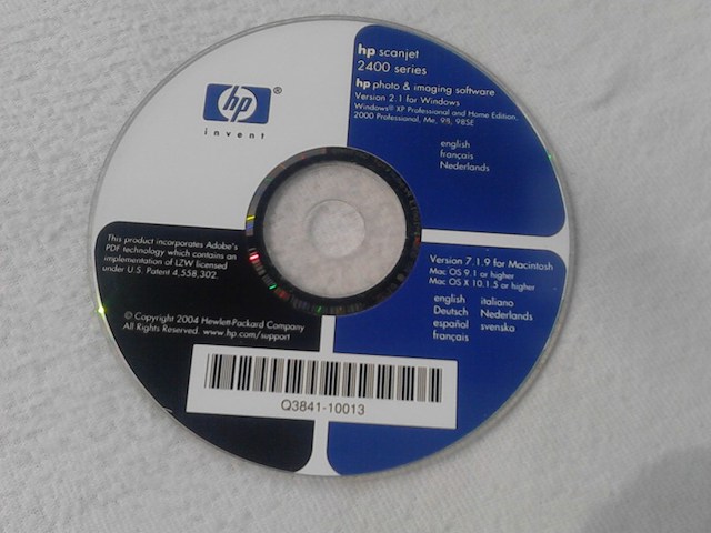 CD HP...WINDOWS XP