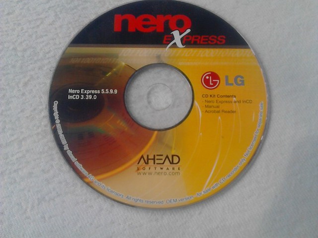 NERO EXPRESS LG CD