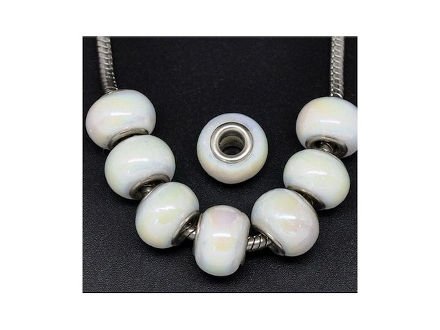 PRIVEZAK WHITE PEARL ZA PANDORA NARUKVICE