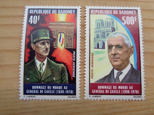 dahomey 151 DE GAULLE