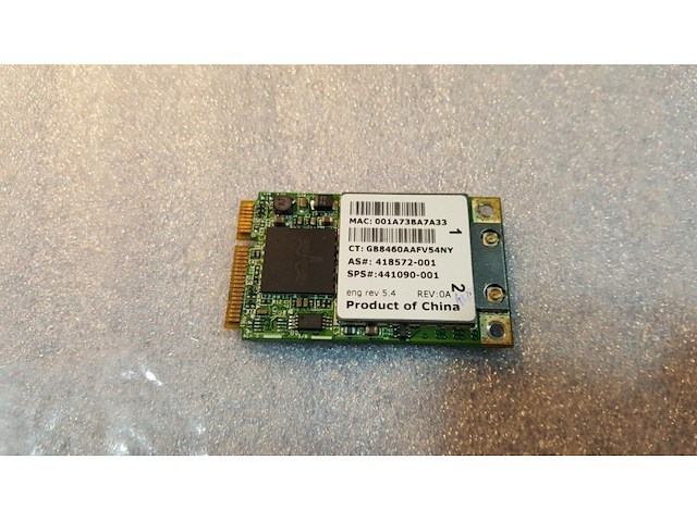 WIRELESS KARTICA ZA HP PAVILION DV2000